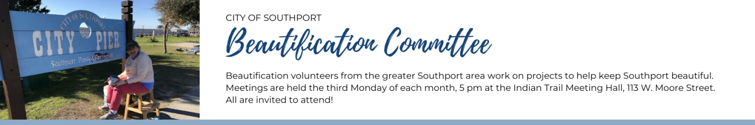 Beautification Committee - City of Southport, NC